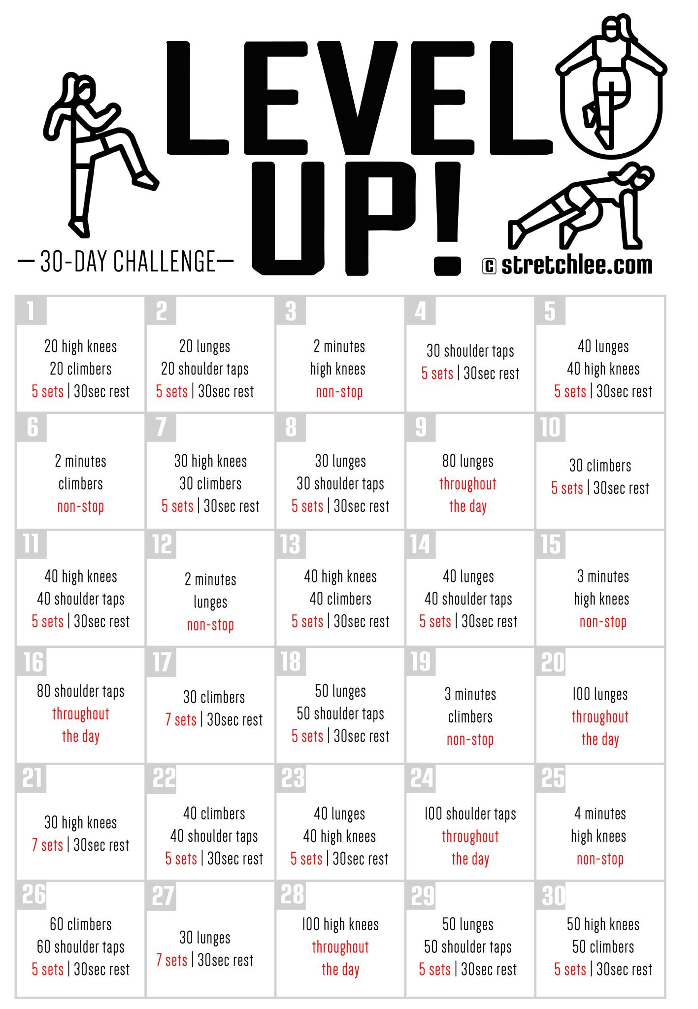 Level Up Challenge - stretchlee